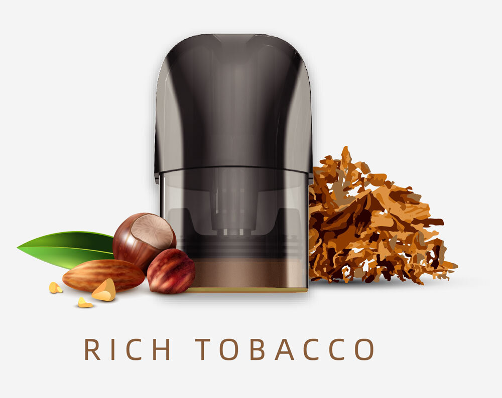 IZY Rich Tobacco Pod - IZY one VAPE Einweg & Mehrweg E-Zigaretten Wie